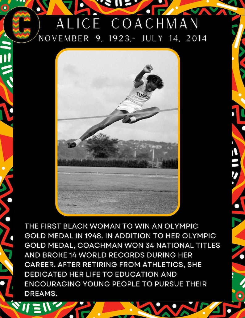 Black History Month Athletes Inspiring Sports Figures Legends Powerful ...