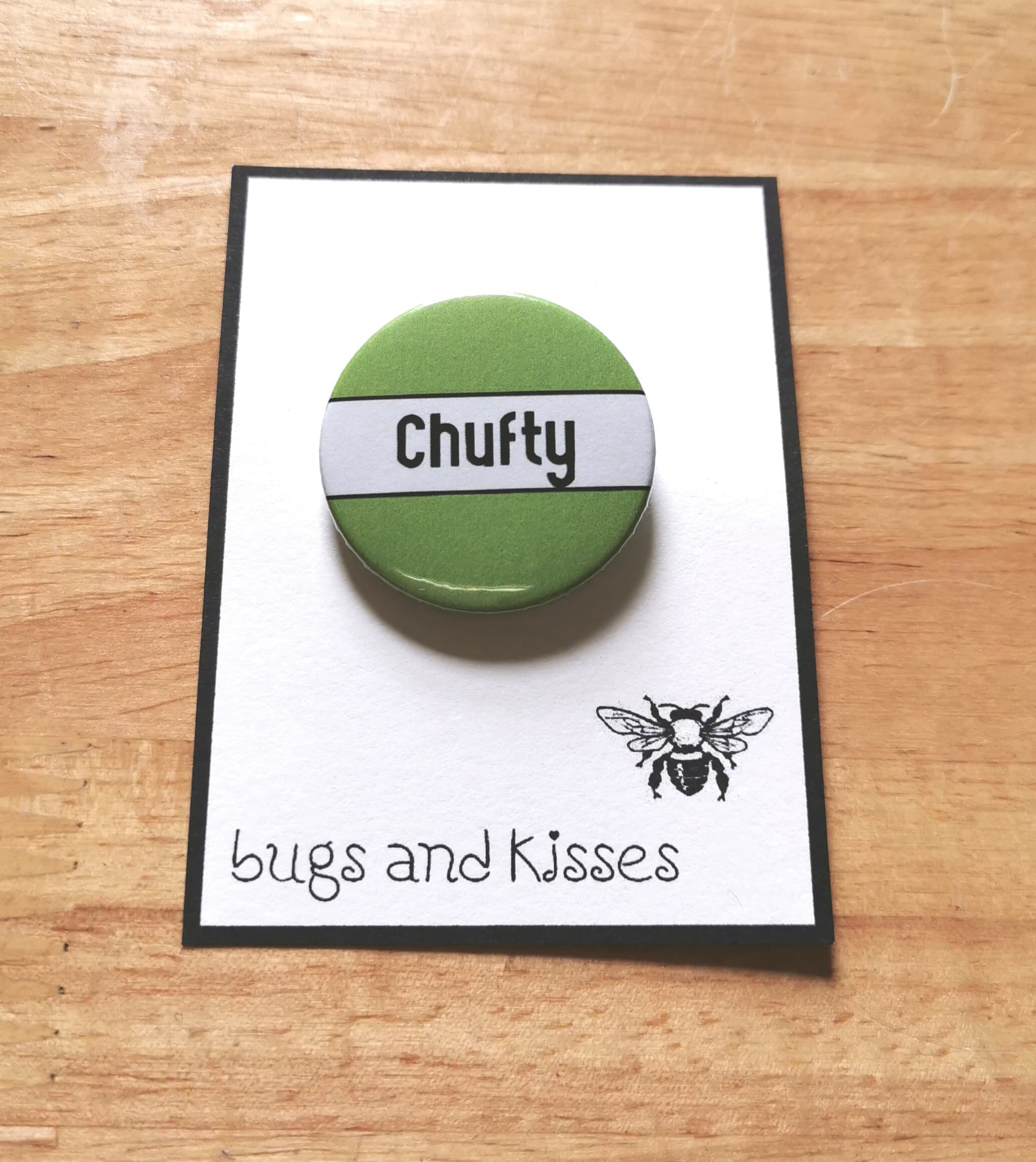 Badge Chufty Ensemble de broches amusantes 38 mm - Etsy France