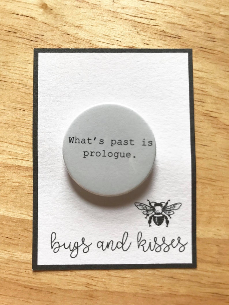 The Tempest Shakespeare Badge Set | Etsy