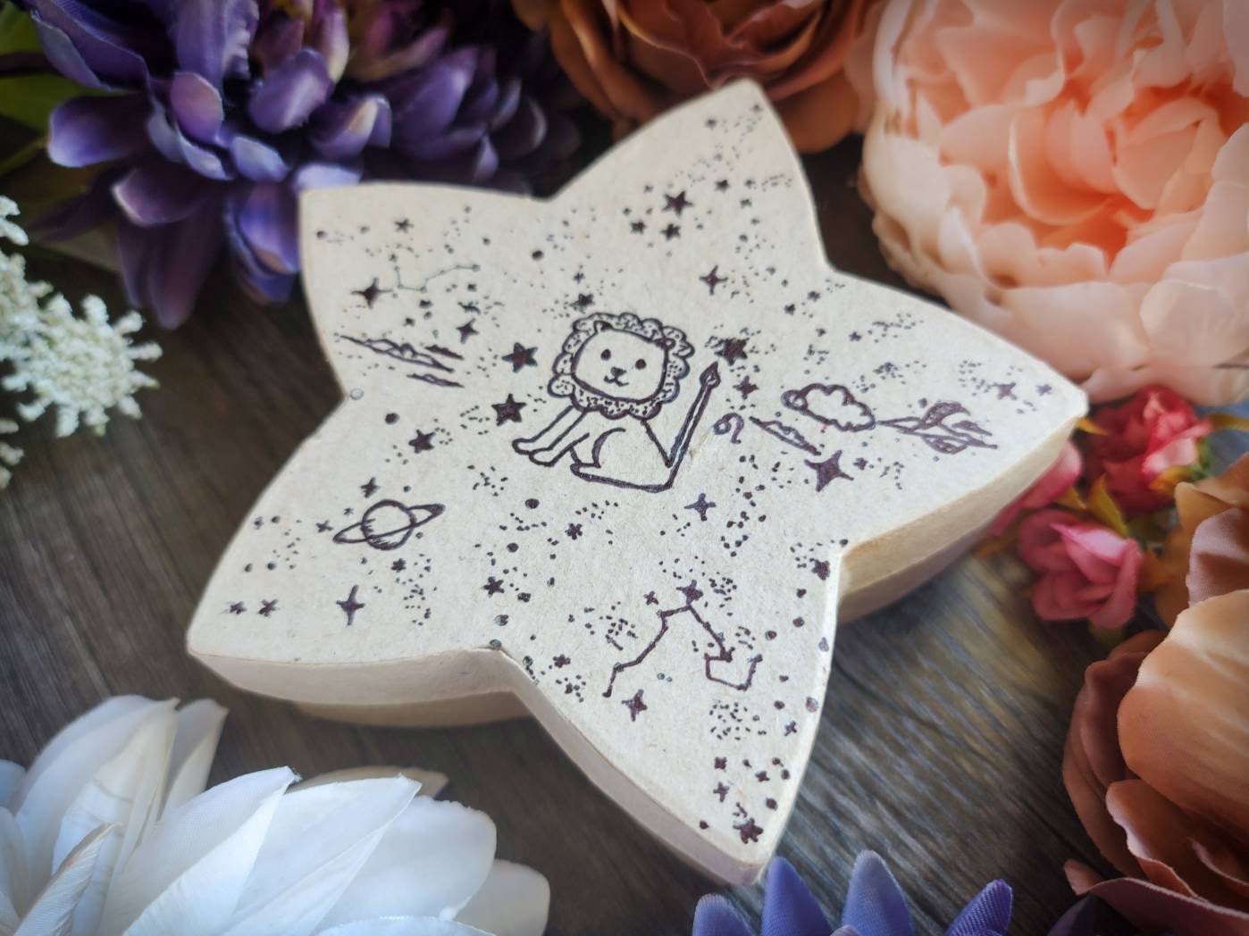Adorable Hand-designed Leo Zodiac Crystal Gift Box High - Etsy