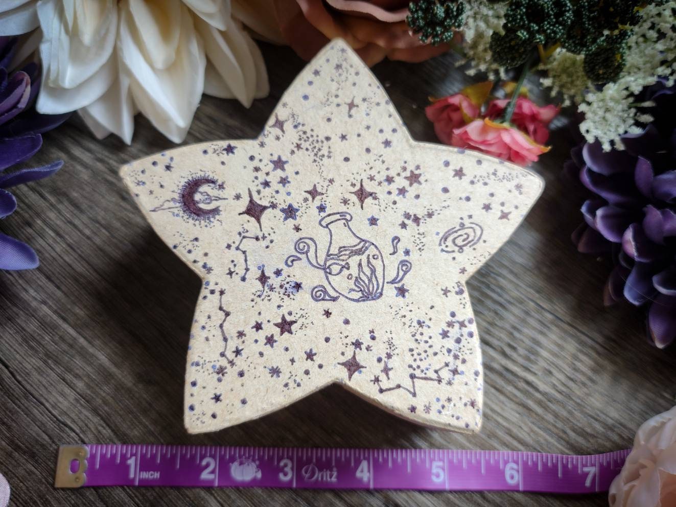 Adorable Hand-designed Aquarius Zodiac Crystal Gift Box * High Quality ...