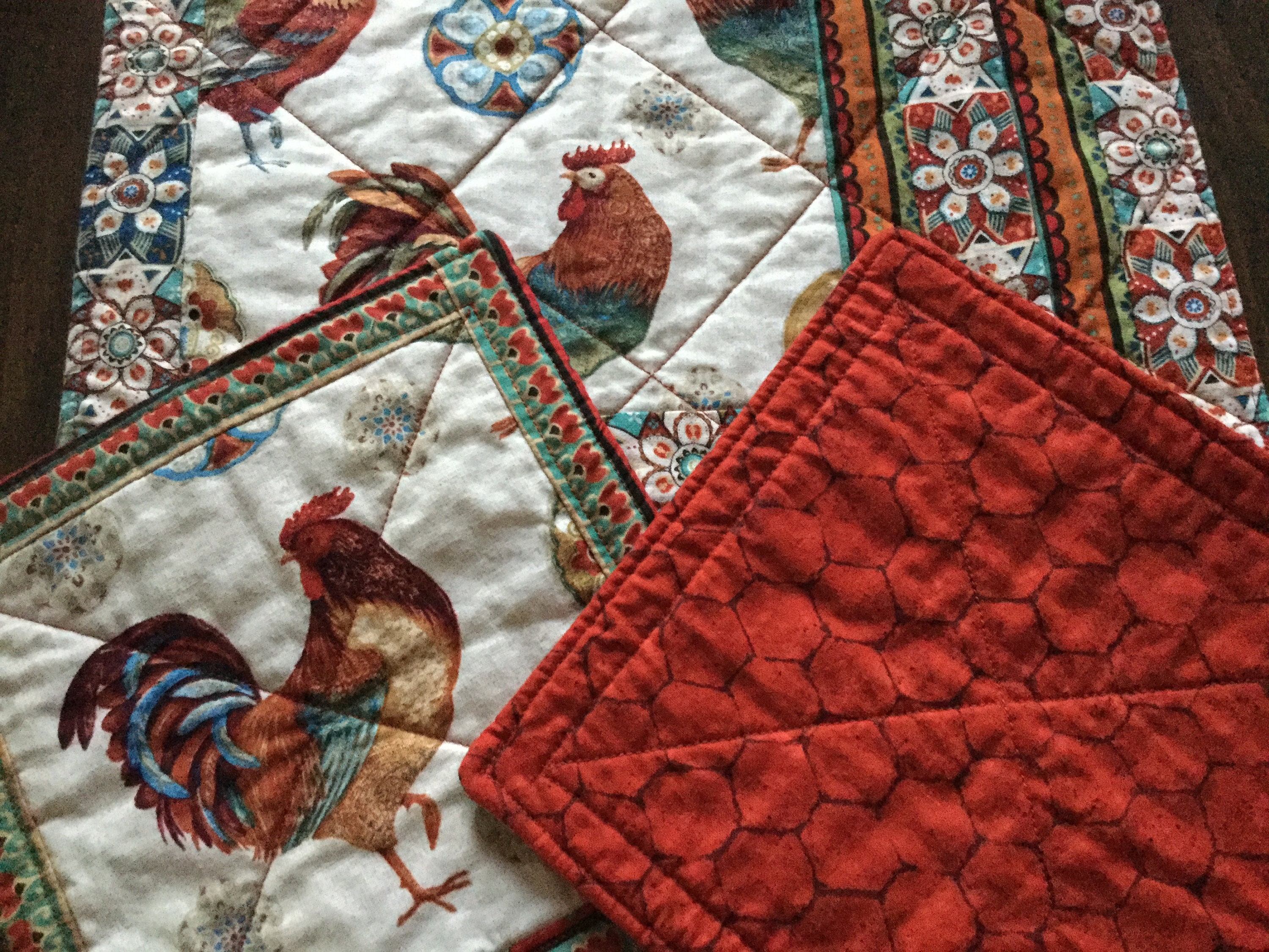 Rooster snack set | Etsy