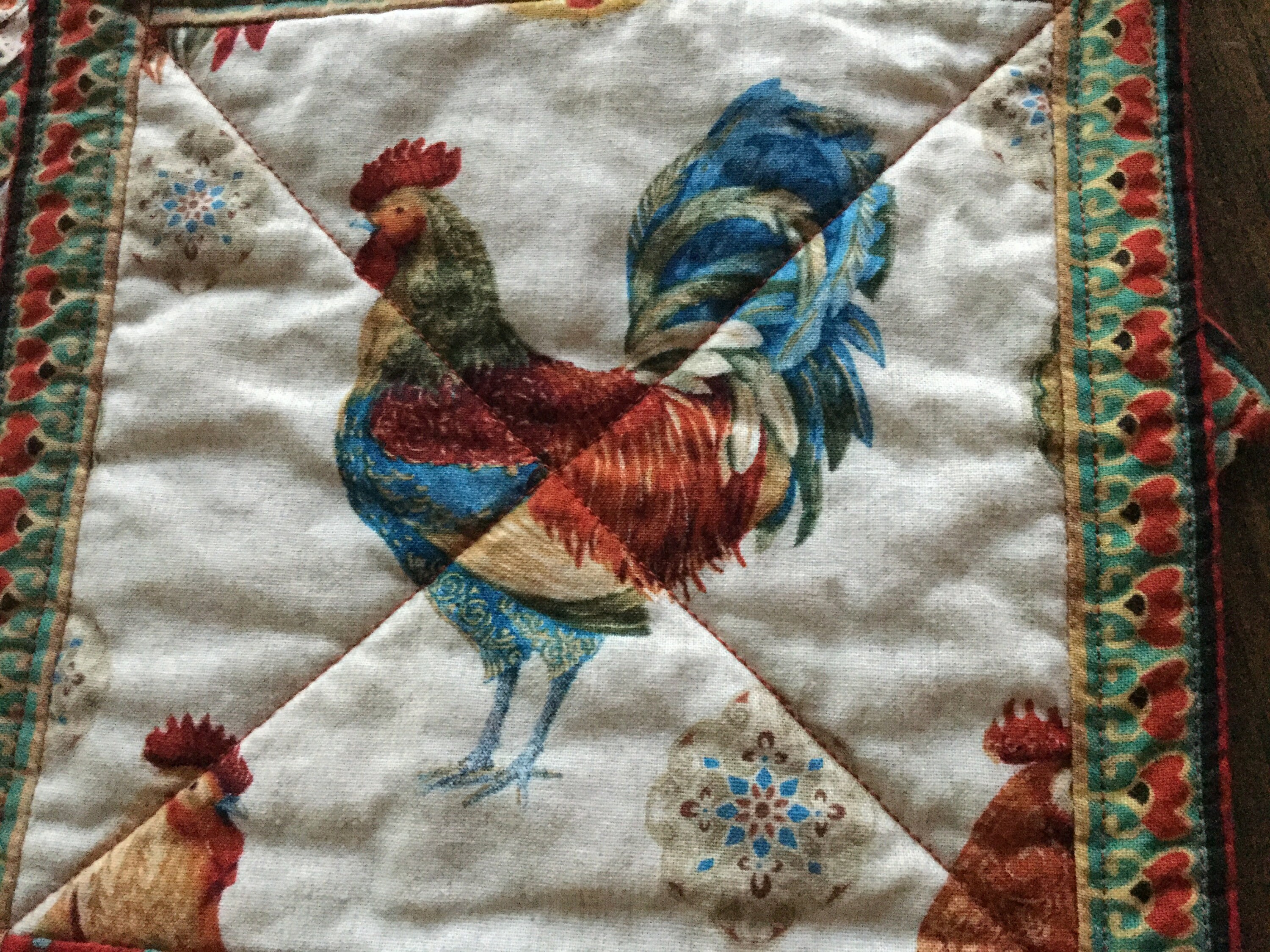 Rooster snack set | Etsy