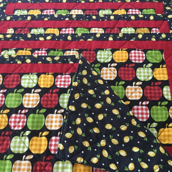 Apple Placemats - Etsy