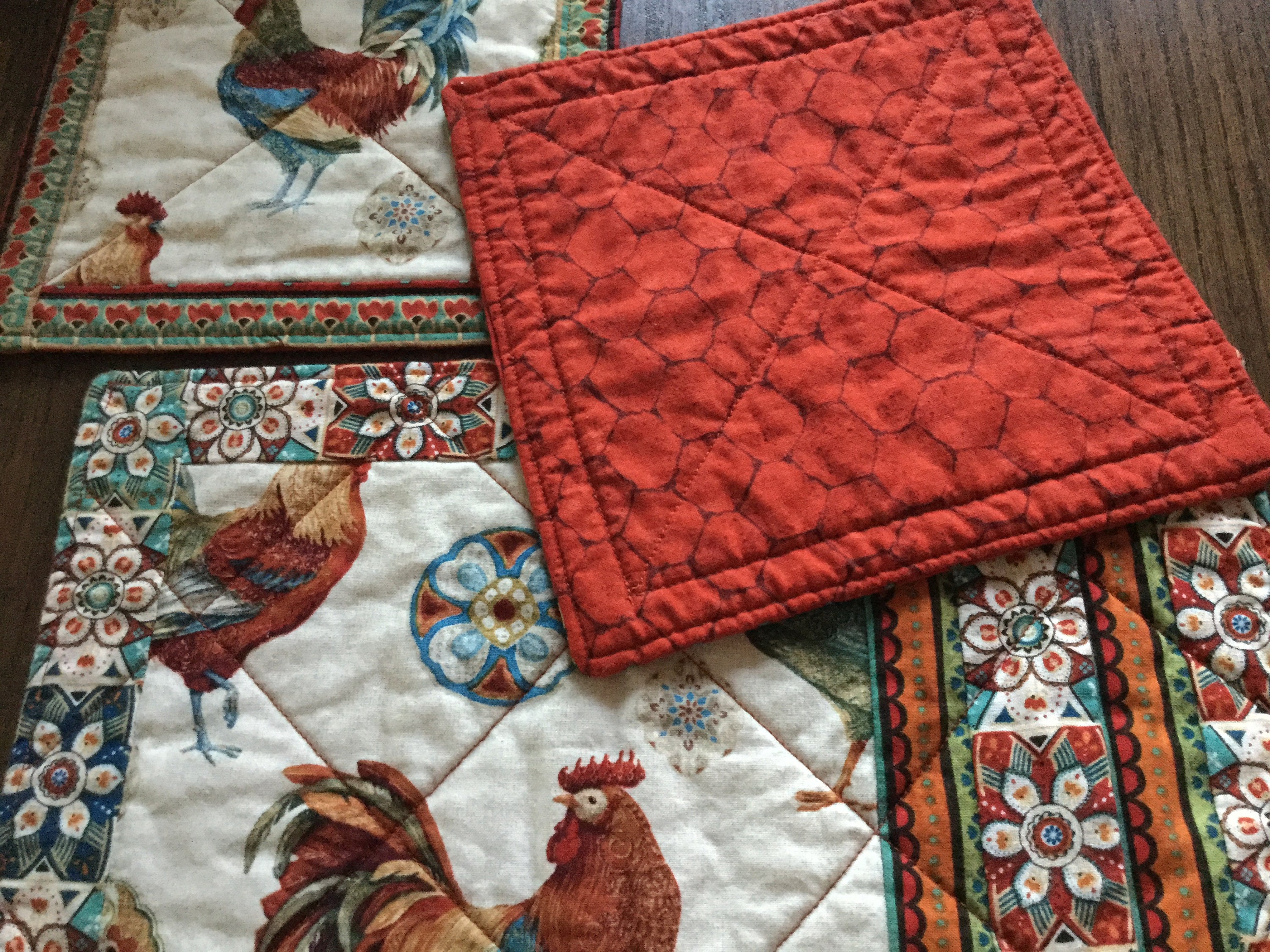 Rooster snack set | Etsy