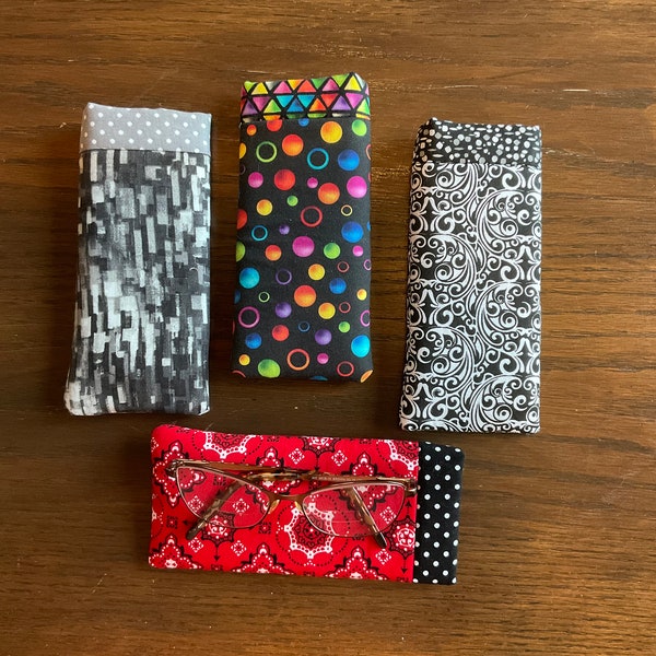 Fabric Eyeglass Case Handmade - Etsy