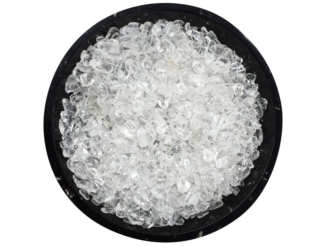 Clear Quartz Tiny Crystal Chips - Size 0 | Mini Clear Quartz Chip ...