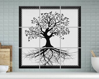 Tree of Life Tile - Etsy