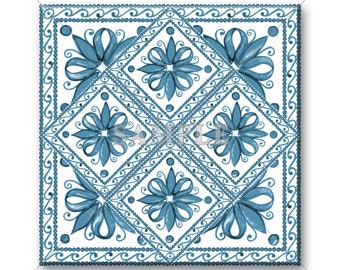 Ceramic tile pattern | Etsy