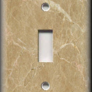 Stone Image Design Stone Design Decor - Metal Switch Plate Cover - Faux ...