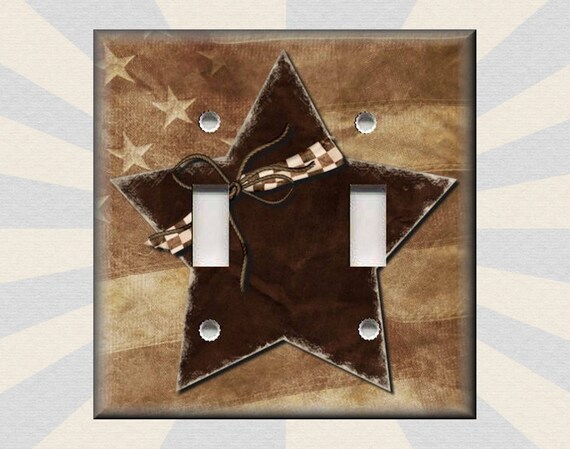 Brown Country Star Primitive Decor Farmhouse Decor Brown Star - Etsy