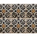 Rustic Black and Tan Ceramic Tile - Patterned Tile Backsplash - Kitchen ...