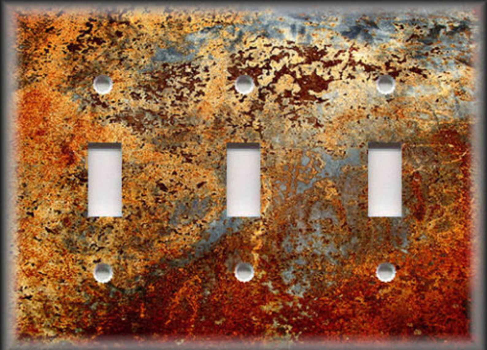 Metal Switch Plate Covers Image of Aged Copper Patina - Etsy