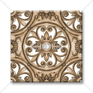 Decorative Tan White Ceramic - Tile Brown Decorative Italian Tile ...