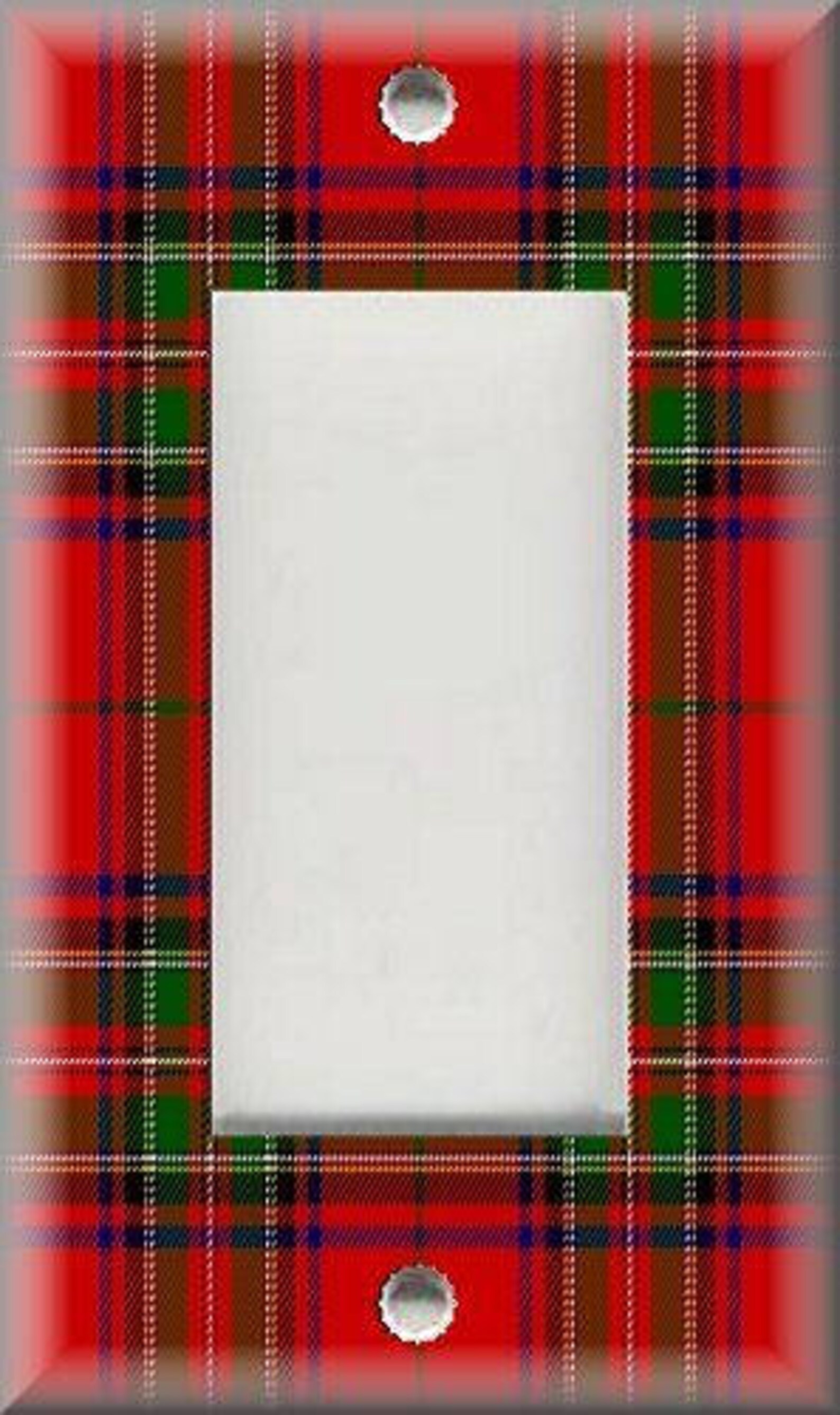 Tartan Plaid Home Decor Red and Green Decor Plaid Decor - Etsy