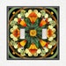 Pink Flower Ceramic Tile - Flower Design Ceramic Tile Kitchen ...