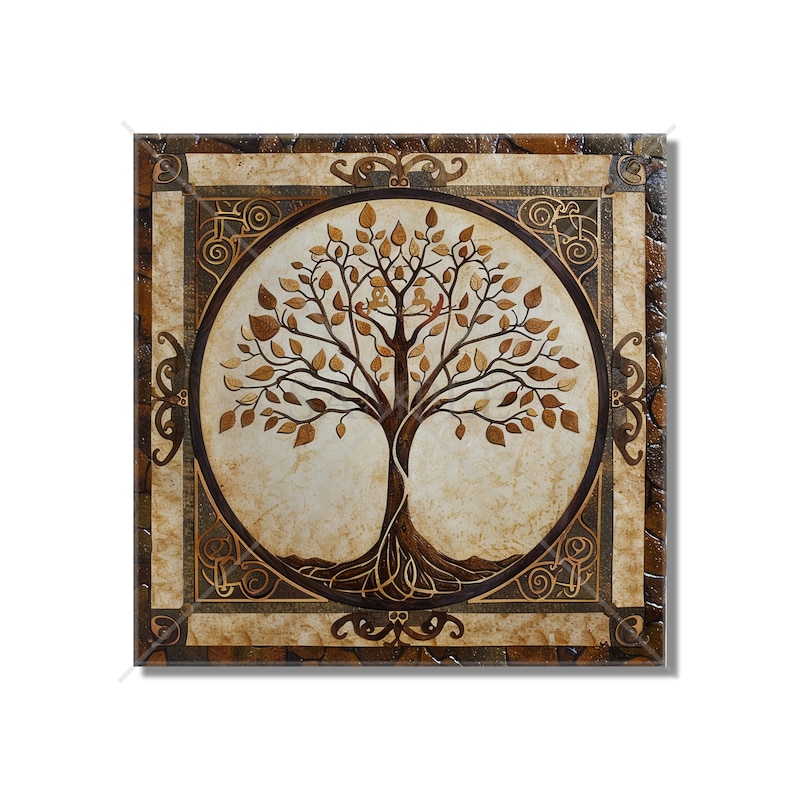 Tree of Life Tile - Etsy