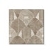 Tan Brown Ceramic Tile Vintage Art Deco Design Kitchen Backsplash Tile ...