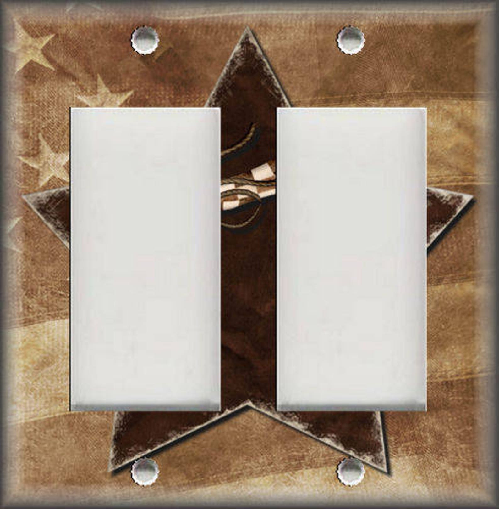 Brown Country Star Primitive Decor Farmhouse Decor Brown Star - Etsy