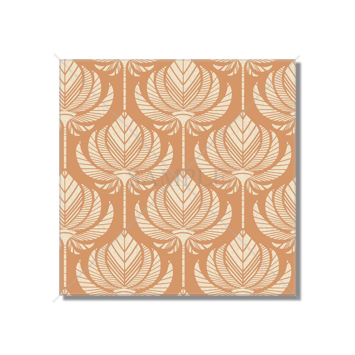 Peach Decorative Ceramic Tile - Peach Kitchen Tile Backsplash ...