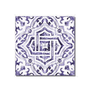Purple Ceramic Tile - Bathroom Tile - Decorative Ceramic Tile ...