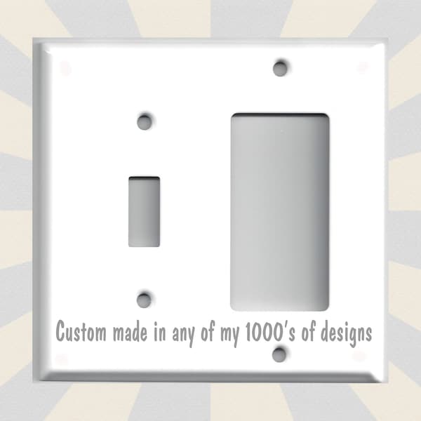 Rocker Switch Plate - Etsy