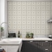 Beige and White Ceramic Tile Decorative Backsplash Tile Kitchen Tile ...