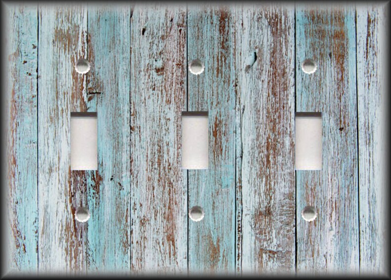 Beach Switch Plates Outlet Covers Beach Aged Wood Design - Etsy