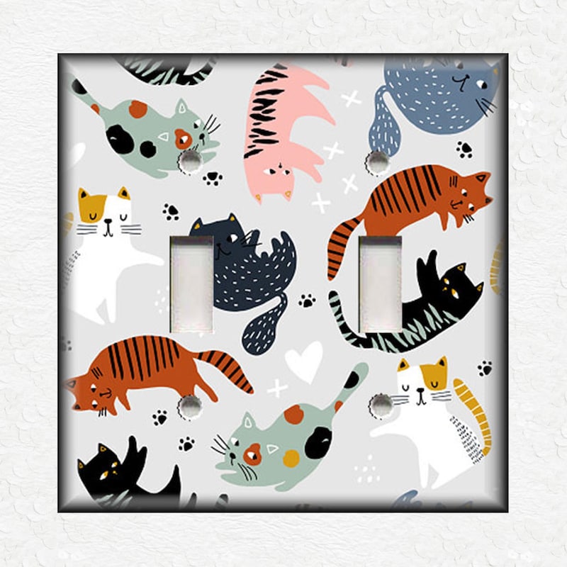 Cat Wall Plate Covers - Etsy