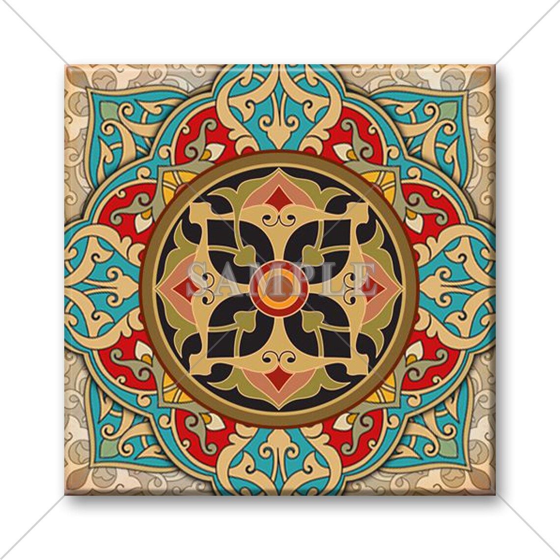 Vintage Moroccan Tile Design Backsplash Tile Kitchen Tile - Etsy