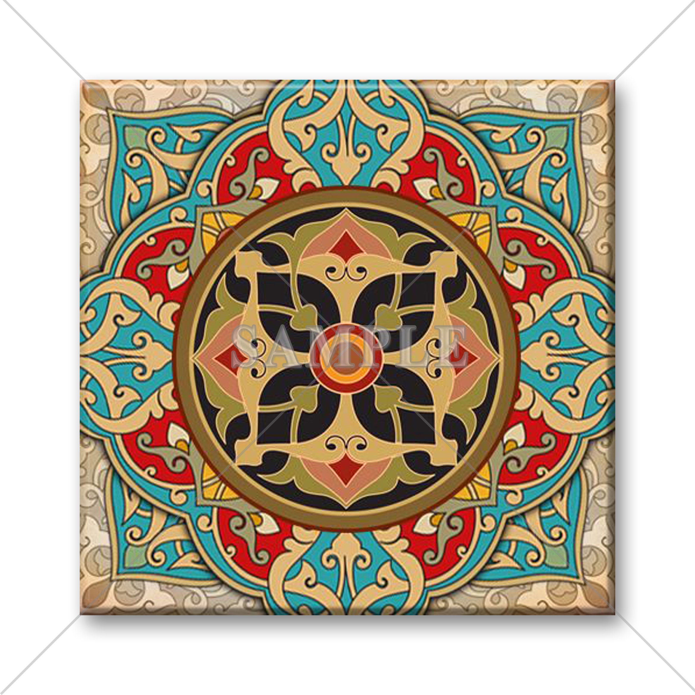 Vintage Moroccan Tile Design Backsplash Tile Kitchen Tile - Etsy