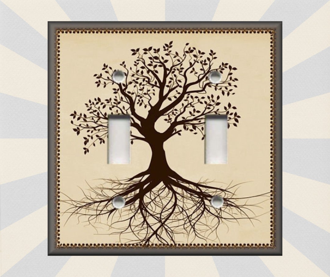 Tree of Life Home Decor Dark Brown Tree Decor Nature Decor - Metal ...