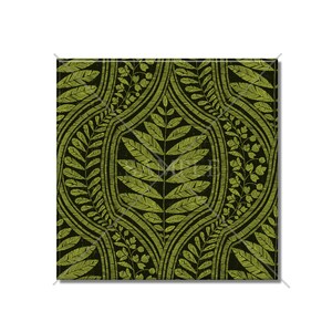 Green Botanical Leaf Pattern Ceramic Tile Leaf Design Ceramic Kitchen ...