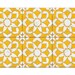 Yellow and White Decorative Ceramic Tile - Kitchen Tile Yellow ...