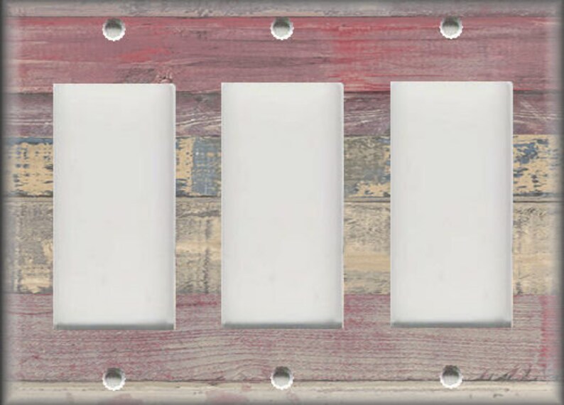 Metal Light Switch Cover Rustic Farmhouse Decor Aged | Etsy