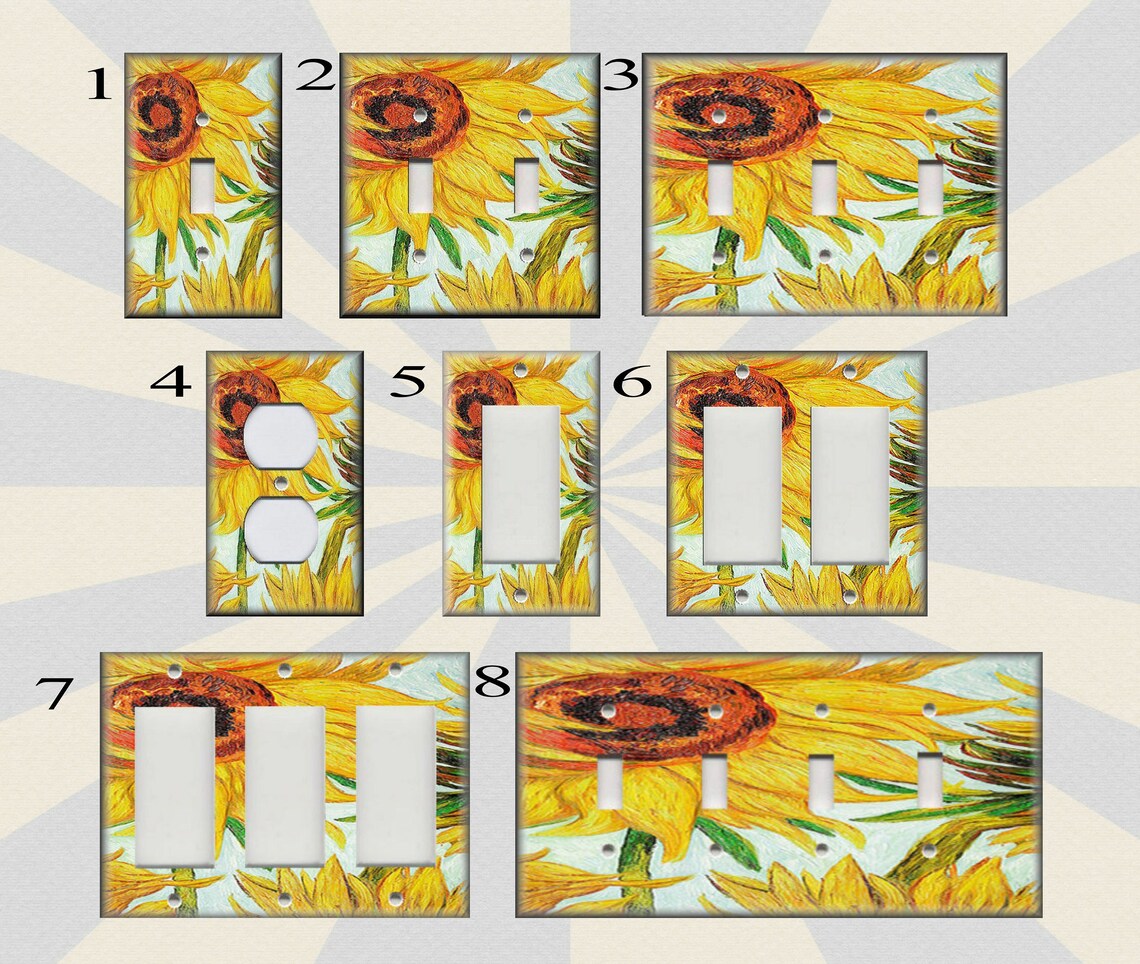 Van Gogh Art Decor Van Gogh Art Sunflowers Art Home Decor - Etsy