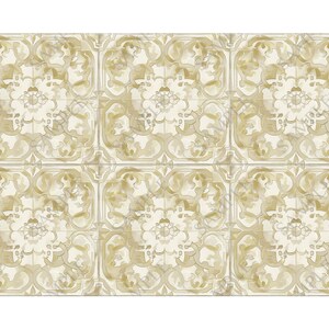 Tan and Cream Ceramic Tile - Backsplash Tile Decorative Tan Tile - Tan ...