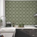 Green Ceramic Accent Tile Green Decorative Italian Tile Design ...