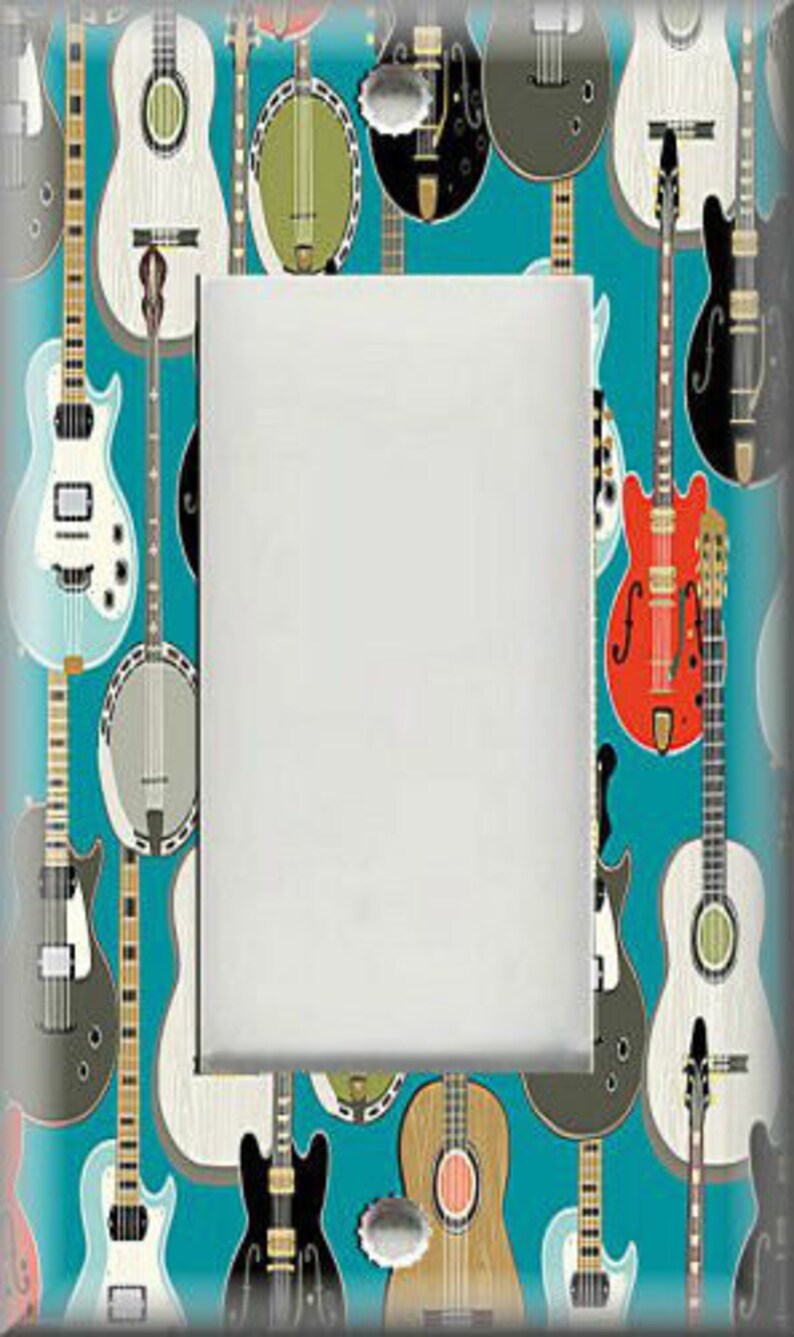 Guitars Decor Music Room Home Decor Guitar Music Home Decor - Etsy