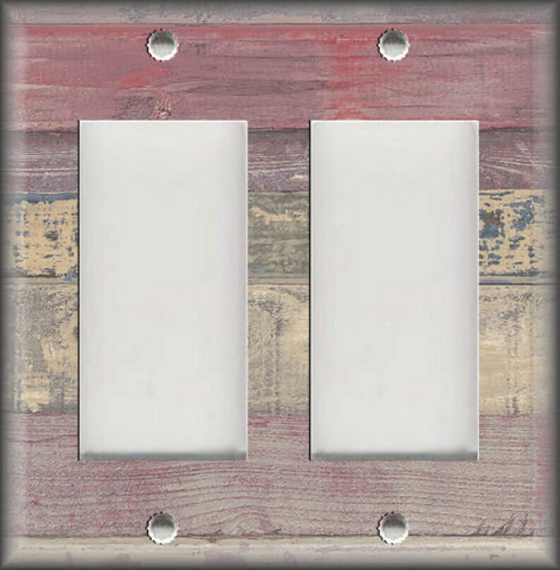 Metal Light Switch Cover Rustic Farmhouse Decor Aged | Etsy