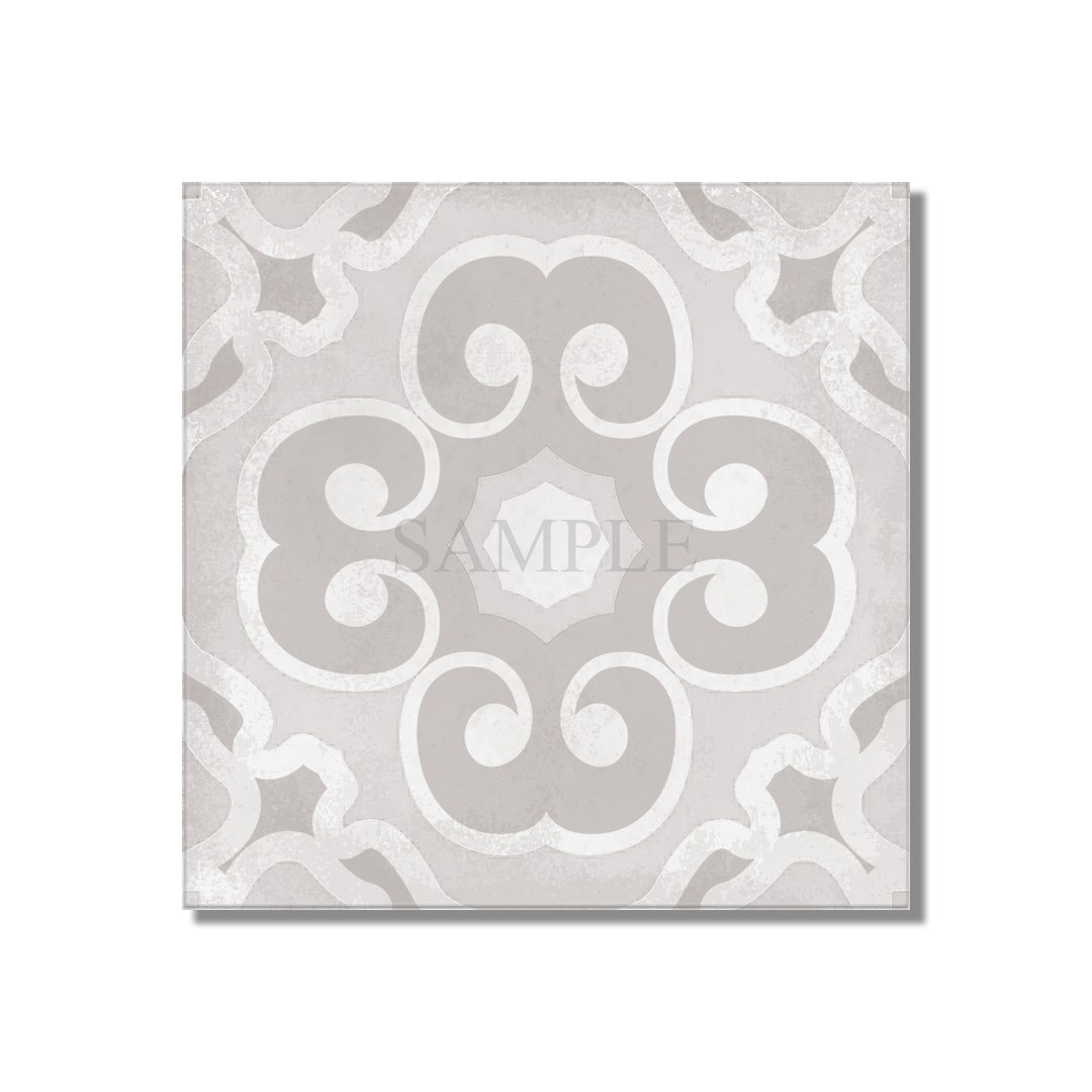 Ceramic Tile Kitchen Backsplash Tile Vintage Beige Grey - Bathroom Tile ...