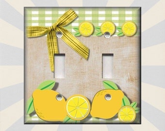Lemon Switch Plate - Etsy