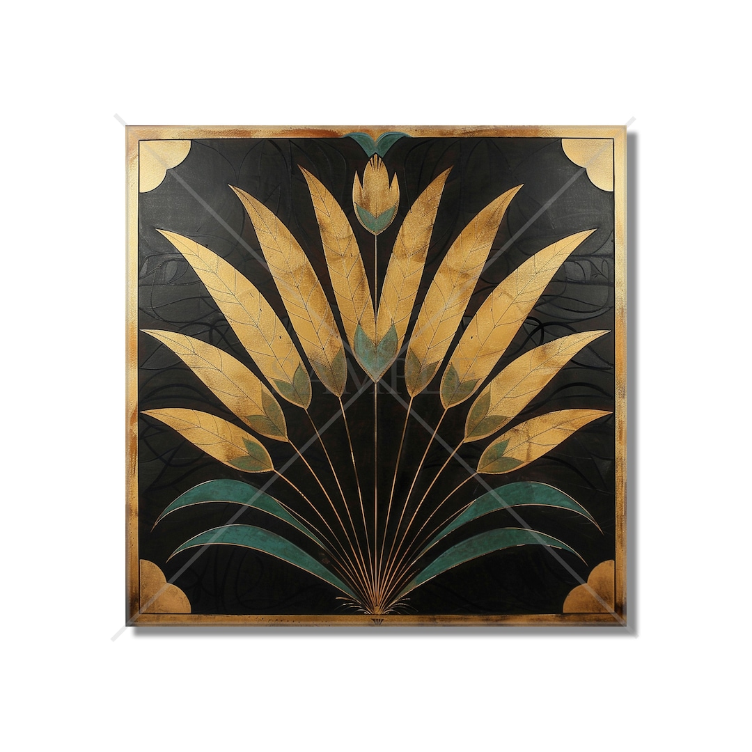 Art Deco Design Ceramic Tile Kitchen Backsplash Tile Vintage Art Deco ...