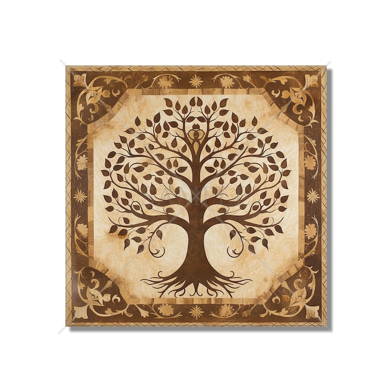 Tree of Life Tile - Etsy