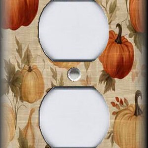Vintage Pumpkins Design Switch Plate Covers and Outlet Covers Unique ...