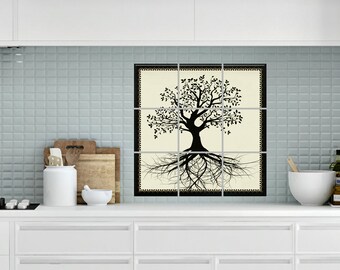 Tree of Life Tile - Etsy