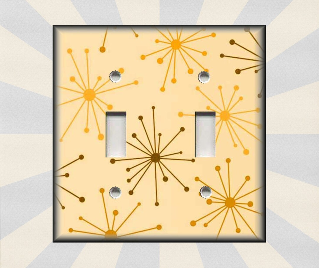 Mid Century Modern Home Decor - Shades of Gold Yellow Home Decor ...