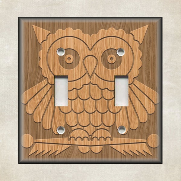 Owl Switch Plate - Etsy