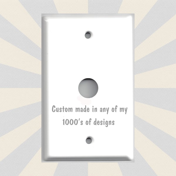 Custom Switch Plates - Etsy