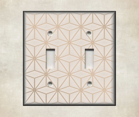 Mid Century Modern Home Decor Metal Light Switch Cover - Etsy
